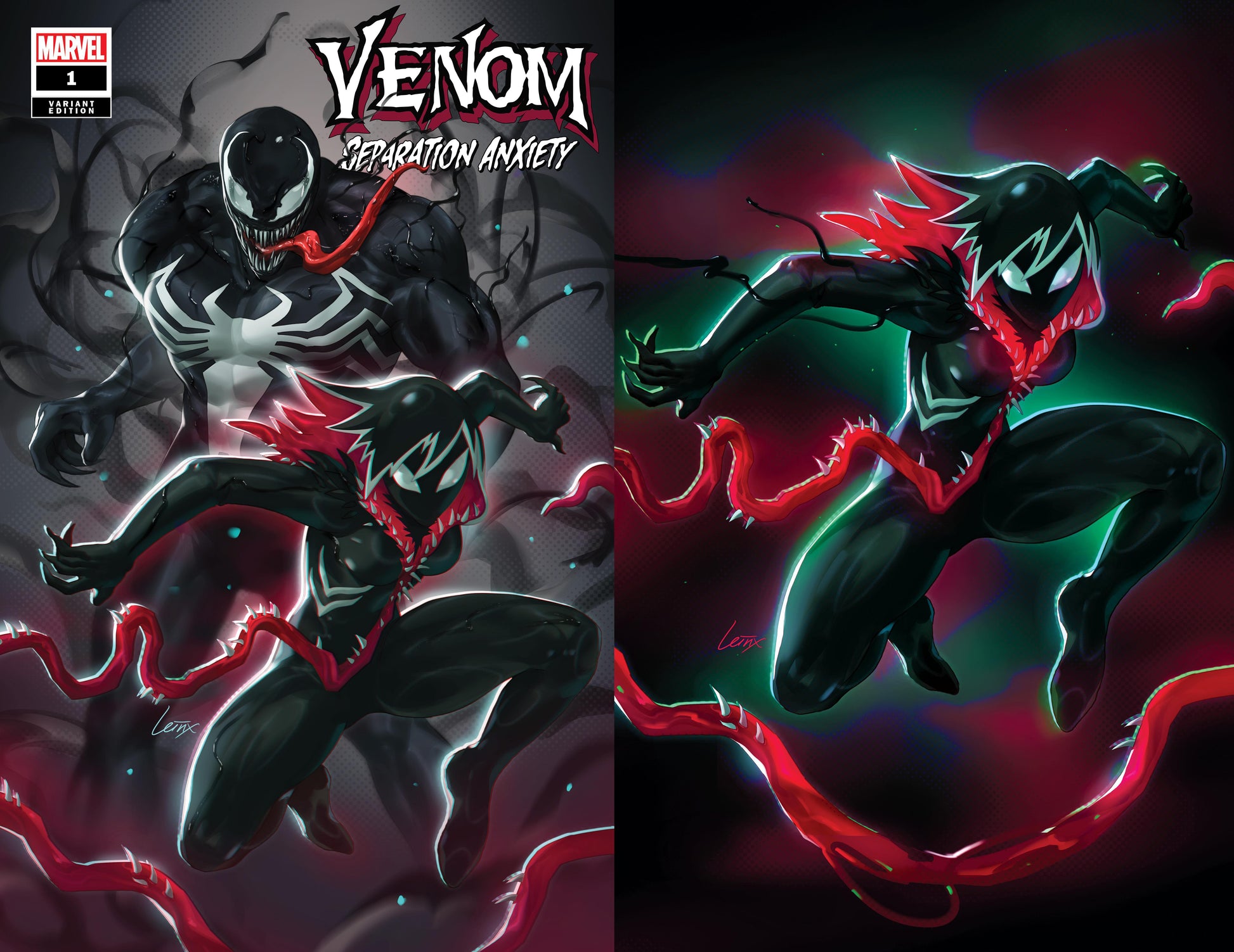 VENOM SEPARATION ANXIETY #1 LESLEY LEIRIX LI VARIANT – COUNCIL OF NINE ...